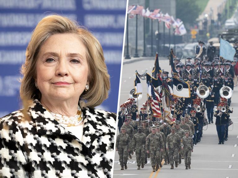 Hillary Clinton Slammed After Criticizing Military Parade