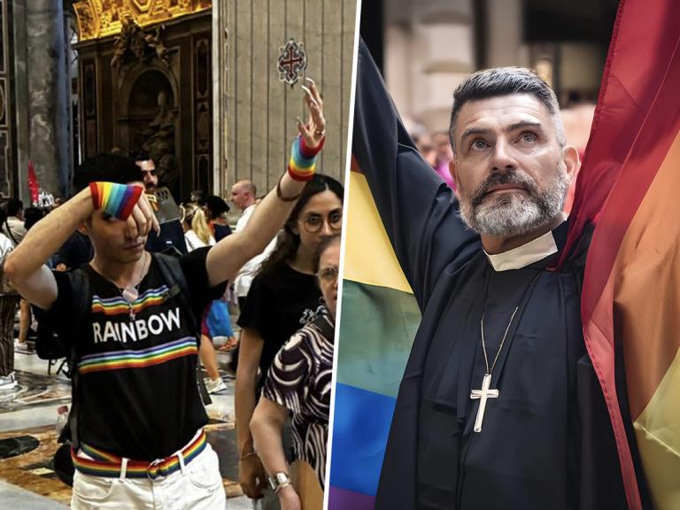 LGBTQ Catholics March Through St. Peter's Basilica in Historic Jubilee ...