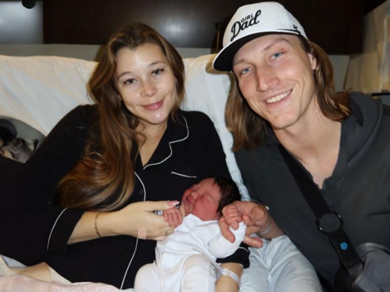 'Thank You Jesus for Our Girl!': Trevor Lawrence Welcomes Baby Shae ...