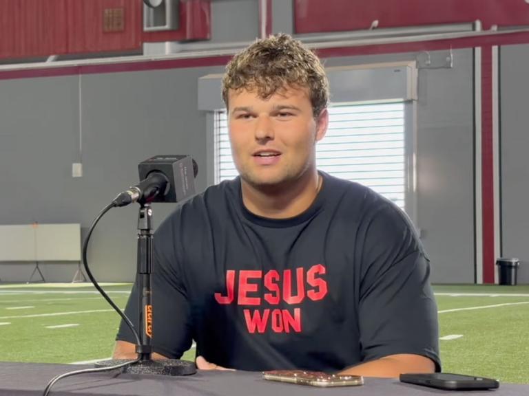 Ohio State Lineman Uses His Opportunities to Share Jesus