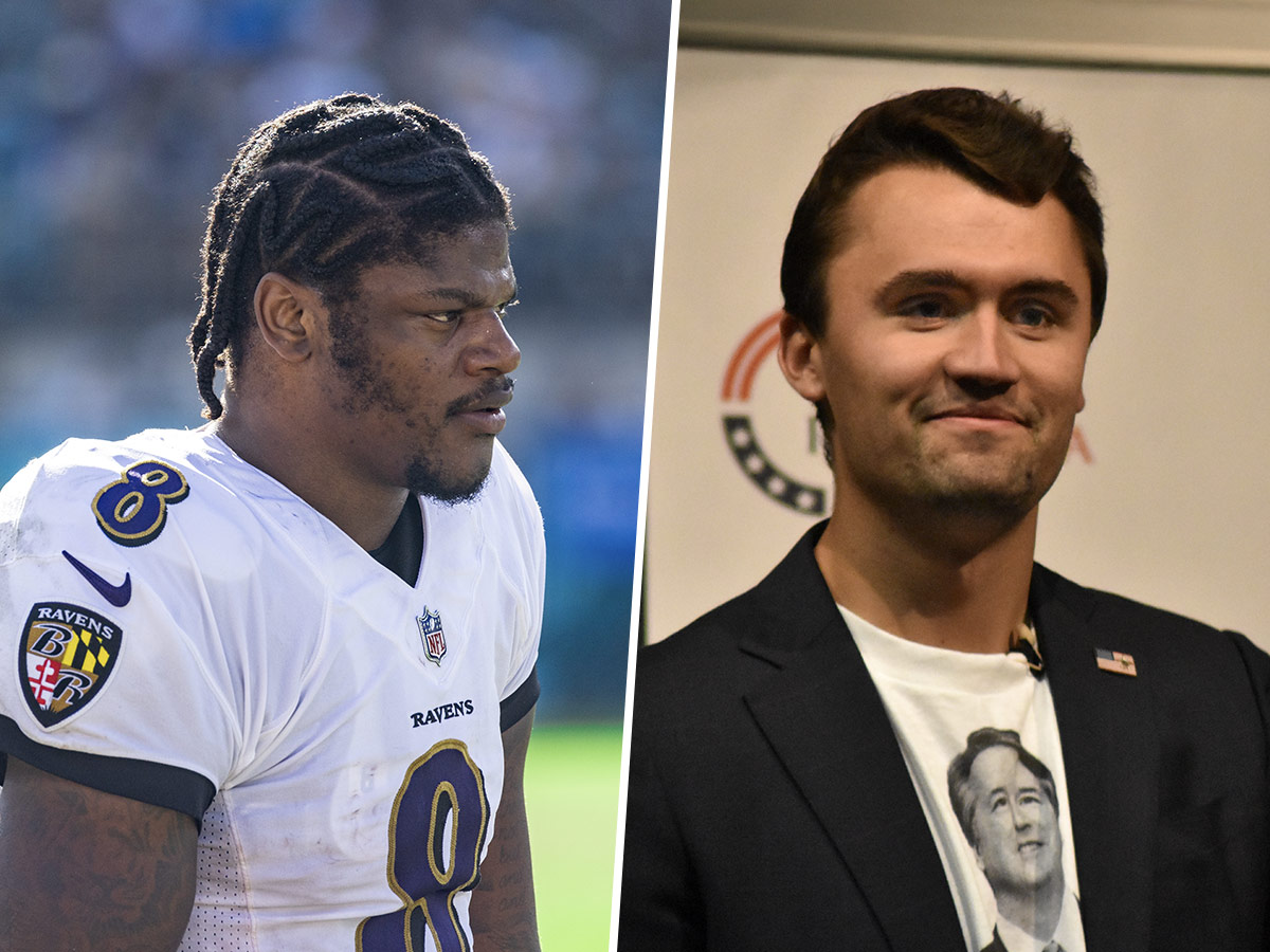 Outcry After Lamar Jackson Shares Post From Charlie Kirk About Jesus
