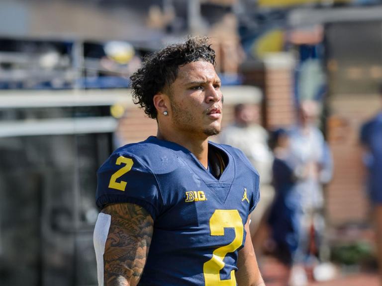 Michigan Star Blake Corum Receives Top Honor For His Community Impact ...